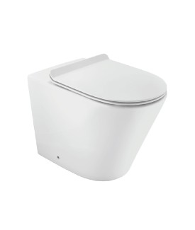 Get Continental Rimless Wall Hung Toilet with Concealed Cistern